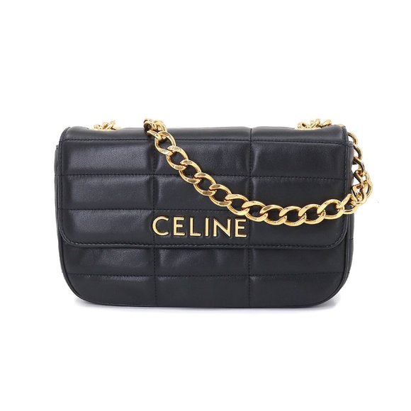 Celine | Bags | Celine Celine Chain Shoulder Bag Matelasse Monochrome ...